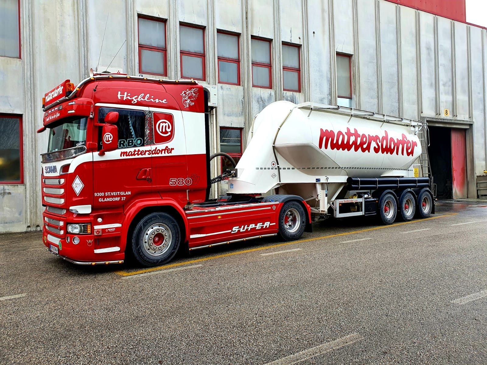 Job: Silo-LKW – Mattersdorfer transporte